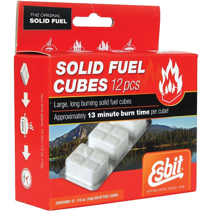 Esbit Solid Fuel Cubes – Uloha